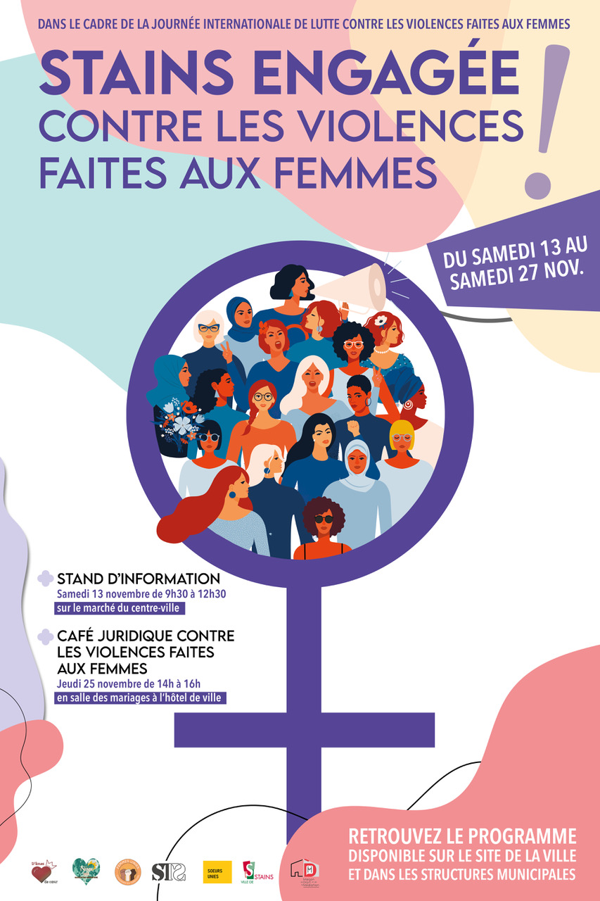 Stains engagée contre les violences faites aux femmes - Ville de Stains