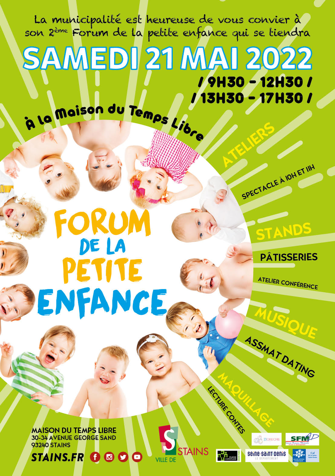 Petite Enfance - Tout savoir sur les modes de garde - Ville de Stains