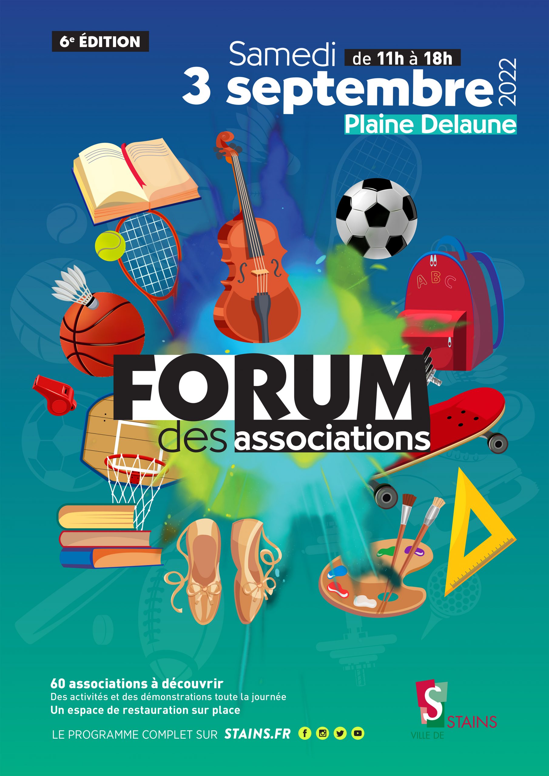 La 6e édition du Forum des Associations - Ville de Stains