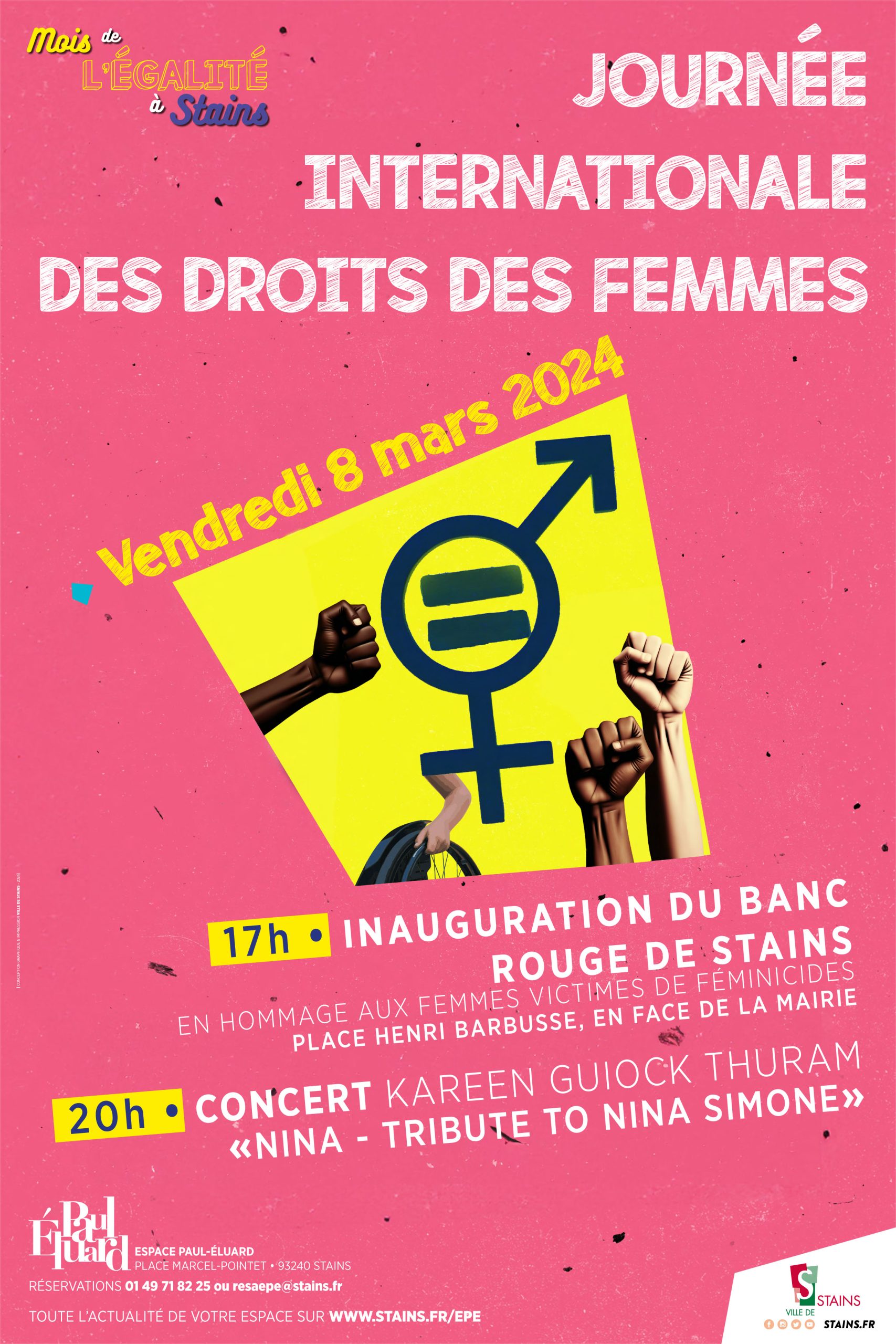 Droits des Femmes - Une municipalité engagée - Ville de Stains