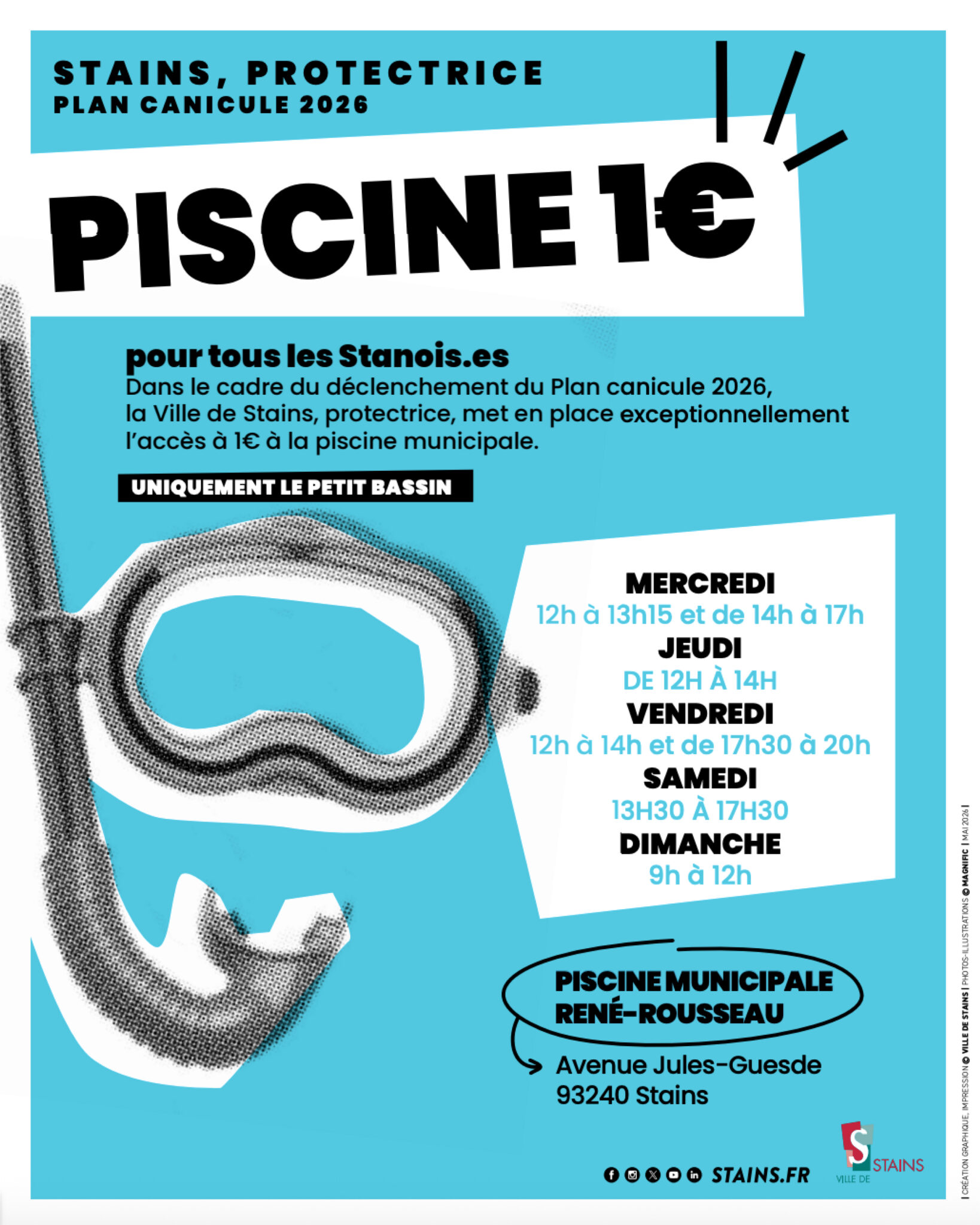 Plan Canicule / Piscine à 1€ - Un dispositif solidaire dès ce mercredi ...